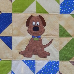 Puppy Dog PDF Baby Quilt Pattern - Etsy