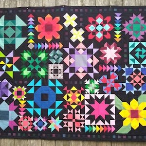Starglow PDF Pieced Quilt Block Pattern - Etsy