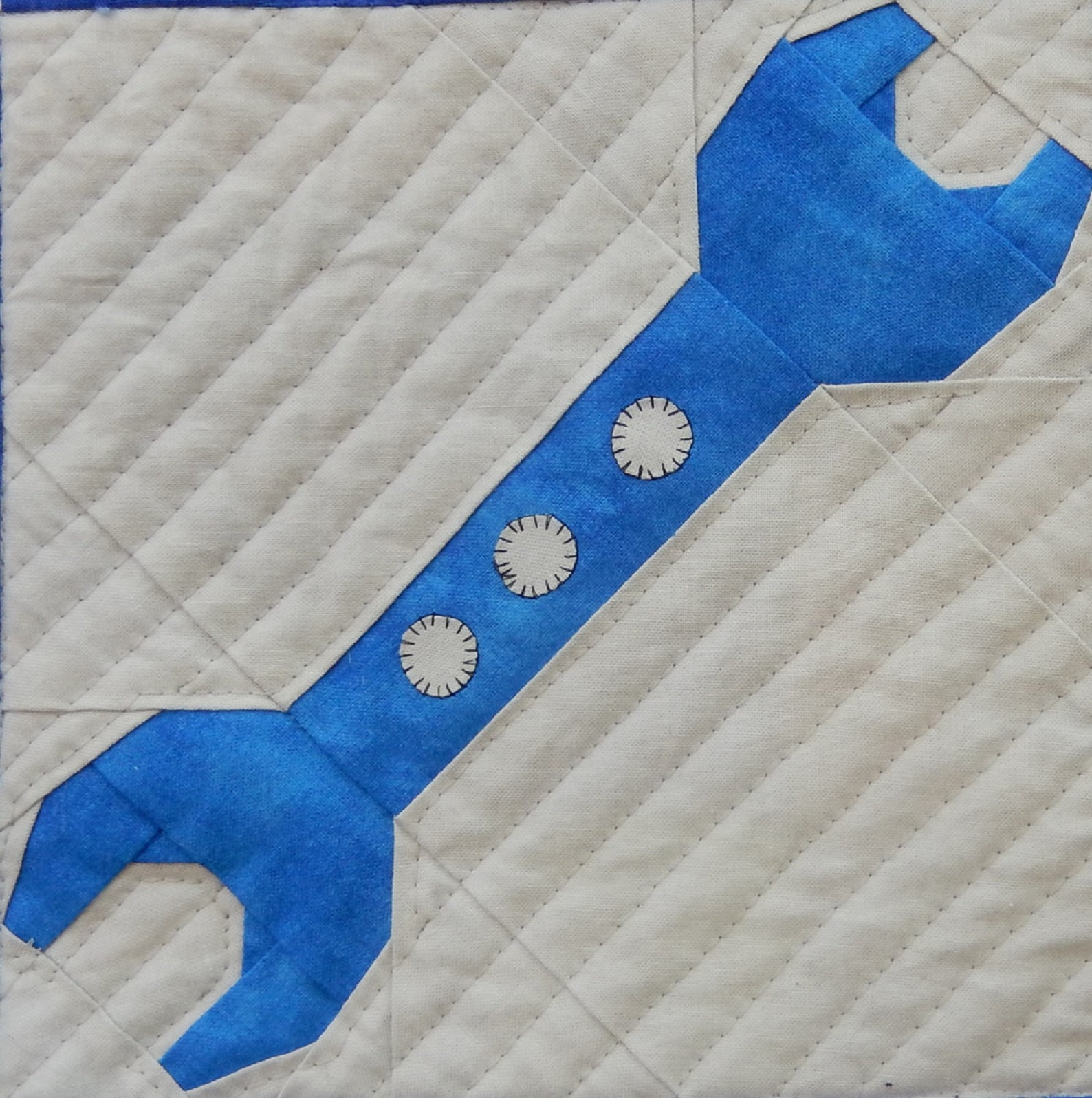 Wrench Tool PDF Foundation Paper Pieced Quilt Block Pattern | Etsy