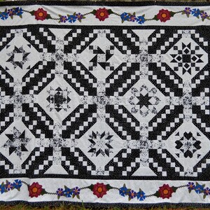 Double Aster PDF Pieced Quilt Block Pattern - Etsy