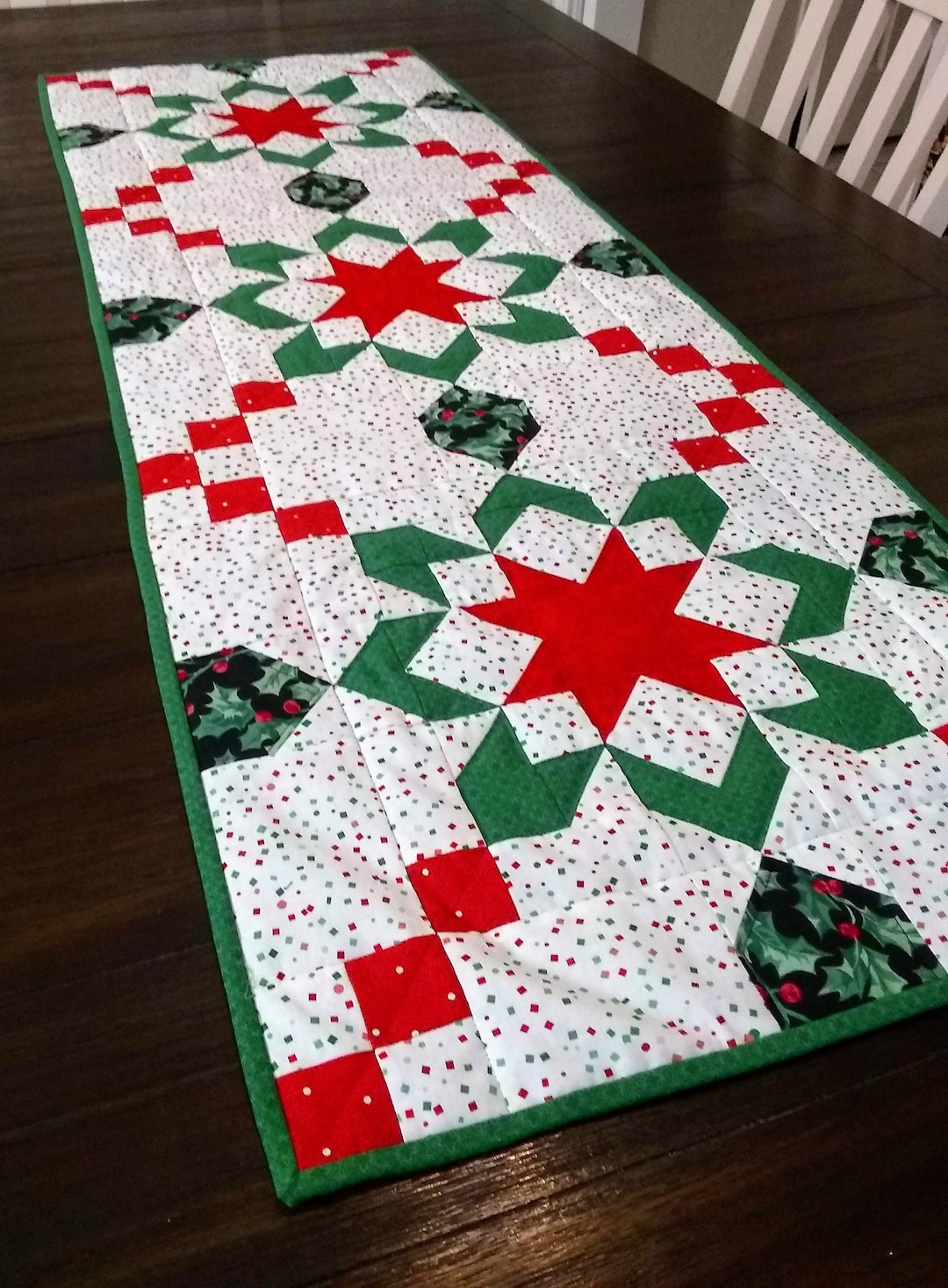 Celebrations Pieced Table Runner PDF Pattern - Etsy