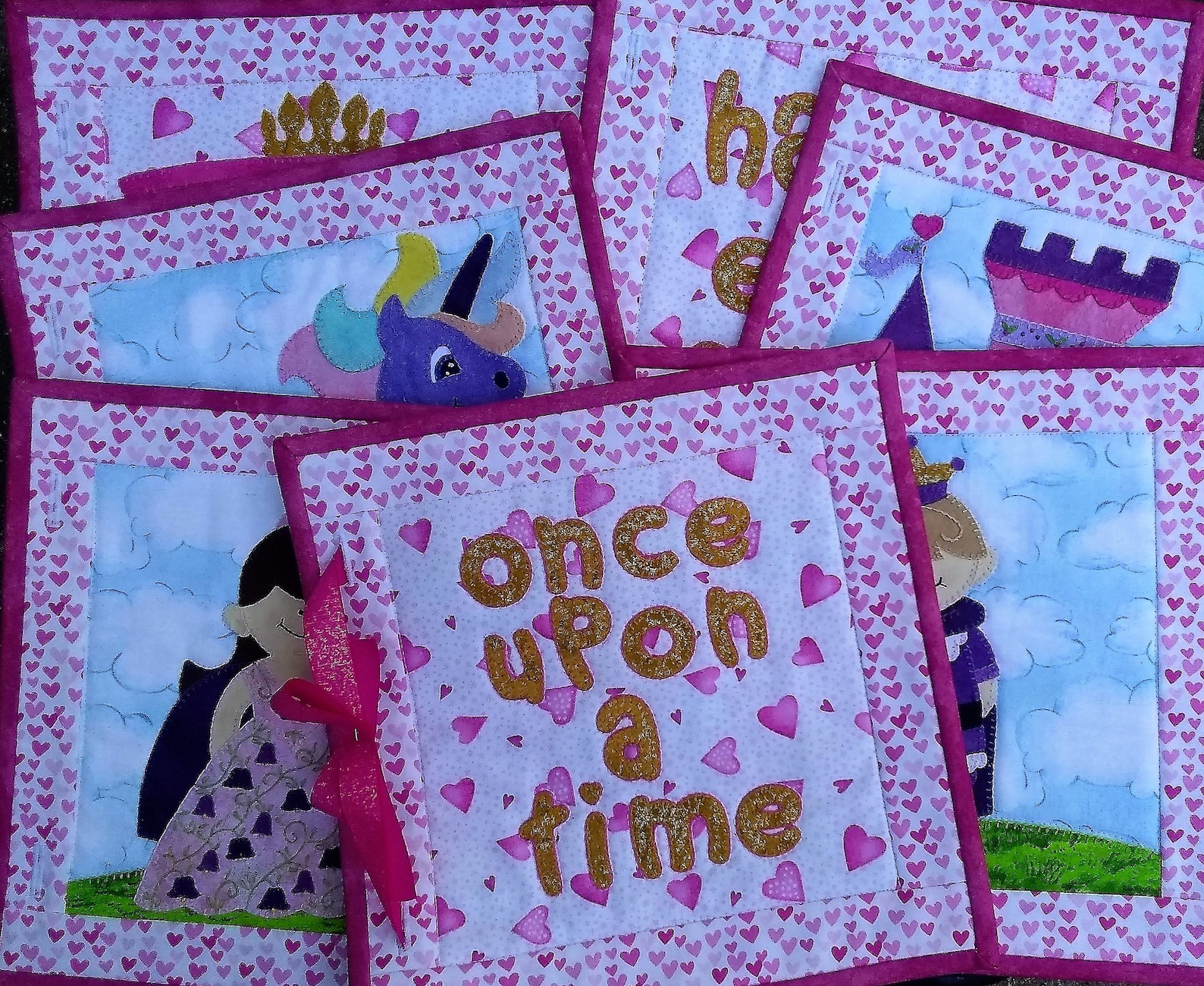 Fairy Tale PDF Quilt Block Pattern Set - Etsy