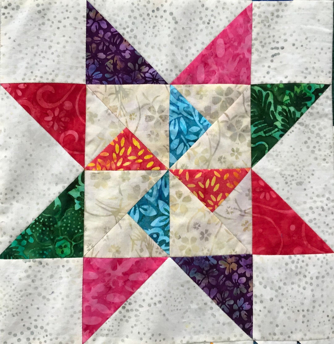 Martha Washington PDF Pieced Quilt Block Pattern - Etsy