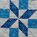 Pieced Snowflake PDF Easy Quilt Block Pattern - Etsy
