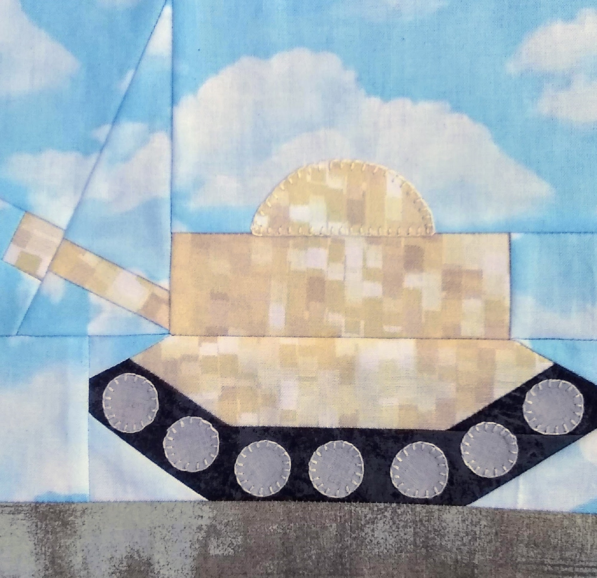 Military Tank PDF Quilt Block Pattern - Etsy