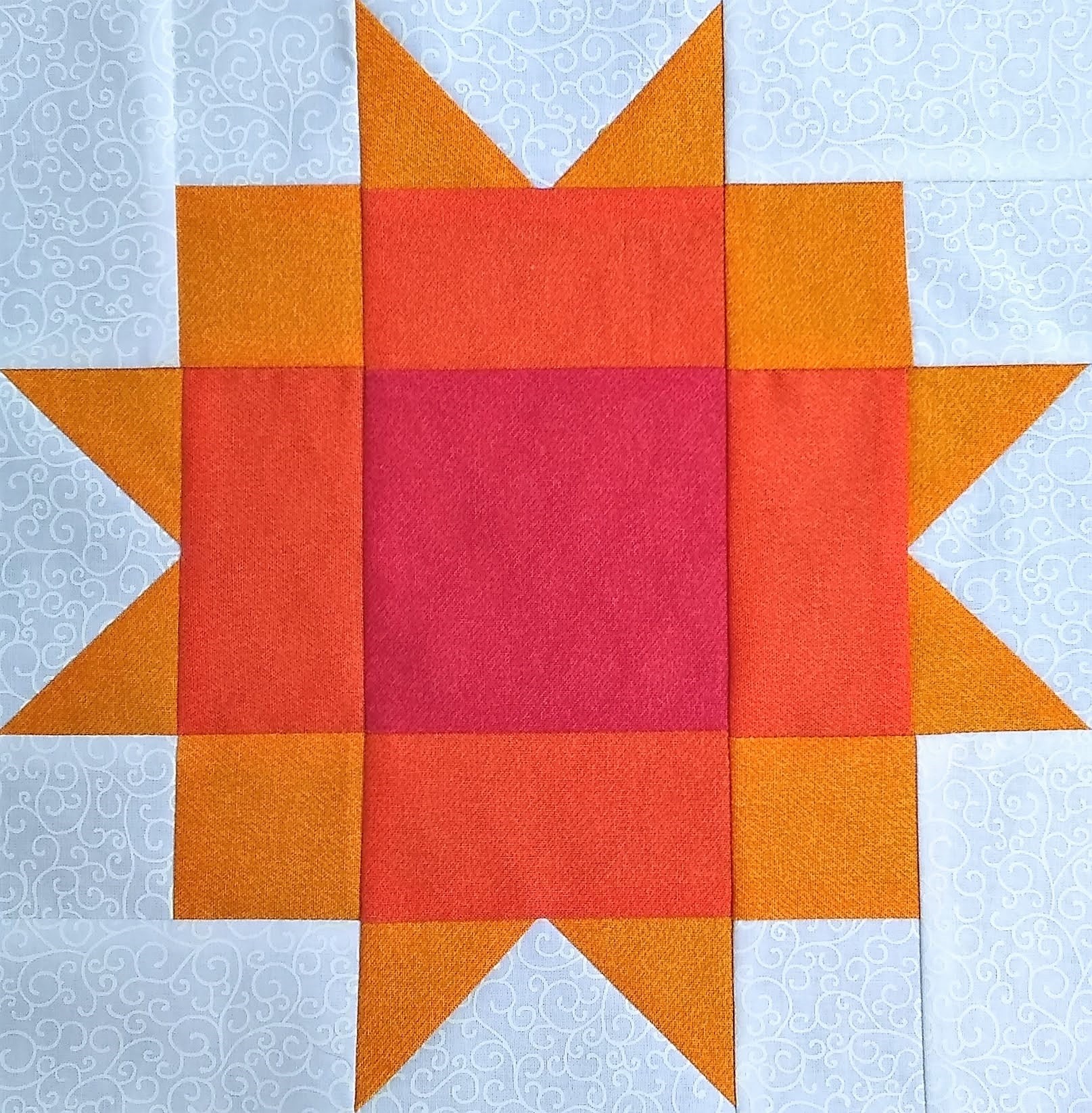 Maple Star PDF Pieced Quilt Block Pattern - Etsy