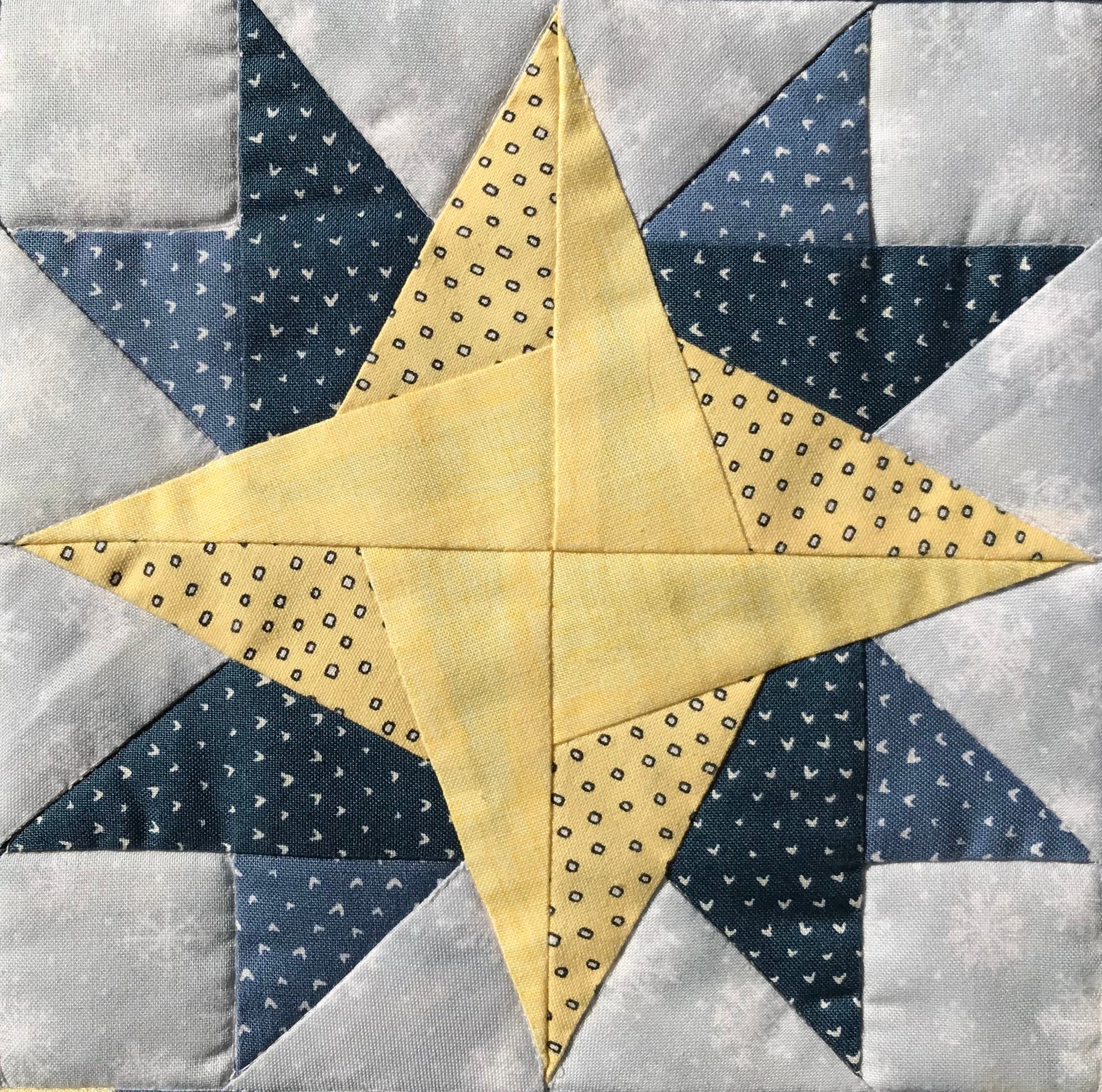 North Star PDF Quilt Block Pattern - Etsy