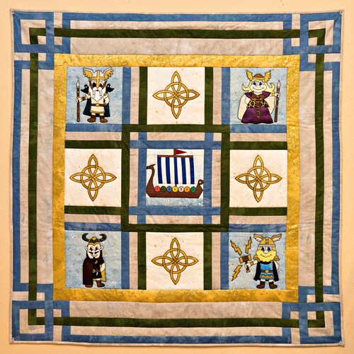 Viking Ship PDF Quilt Block Pattern - Etsy