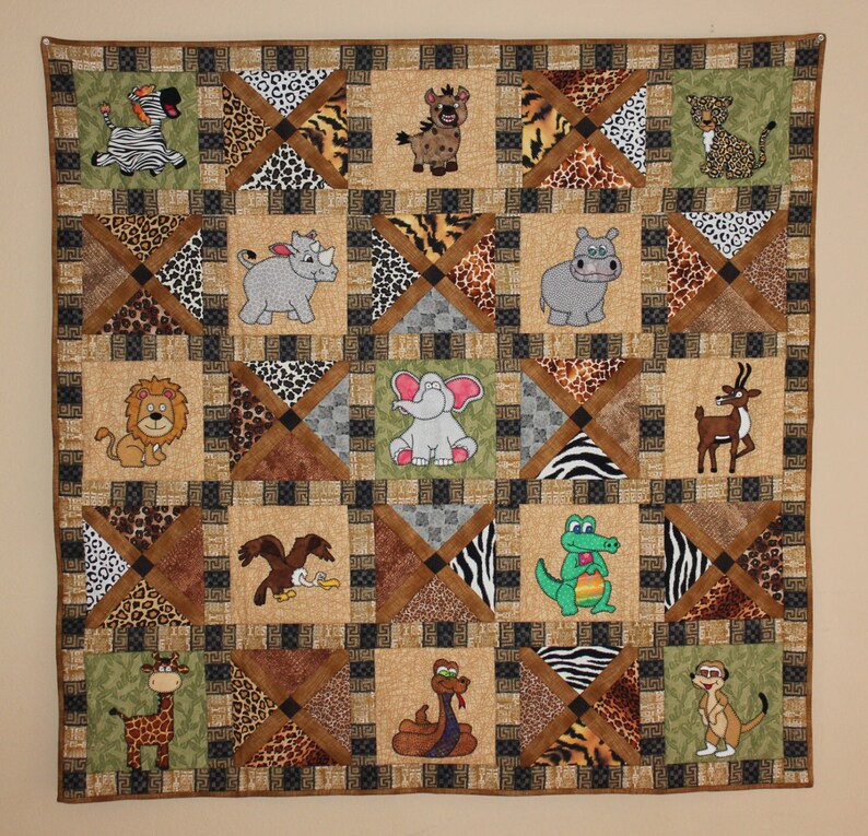 Hippo PDF Applique Quilt Block Pattern - Etsy Australia