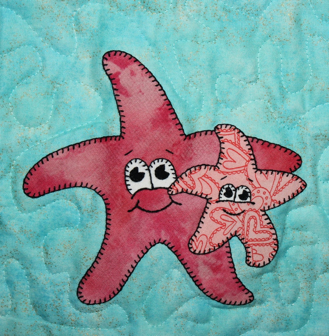 Sea Stars or Starfish PDF Quilt Block Pattern - Etsy