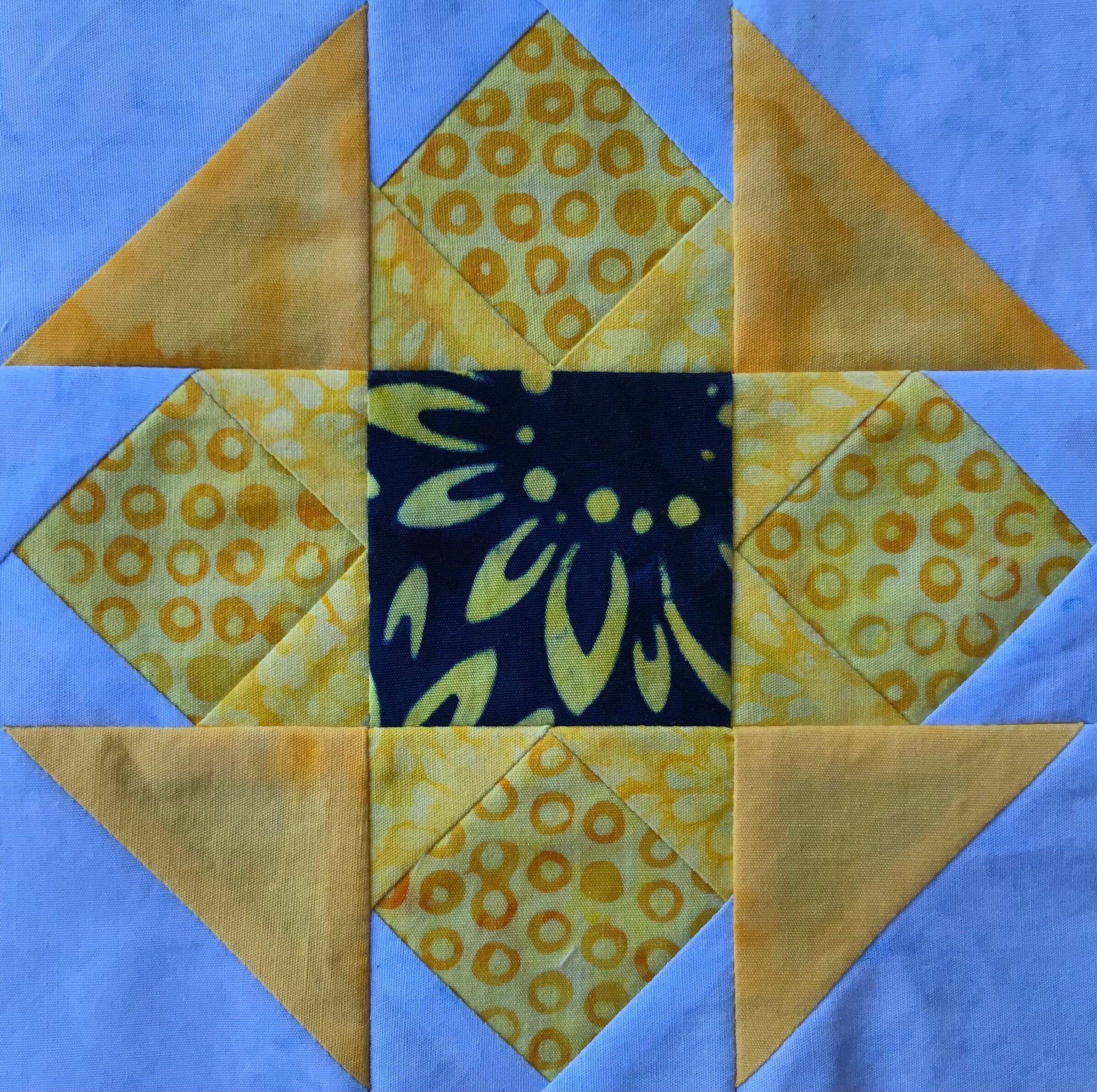 Hidden Star PDF Pieced Quilt Block Pattern - Etsy