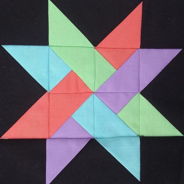 Pieced Quilt Block - Etsy