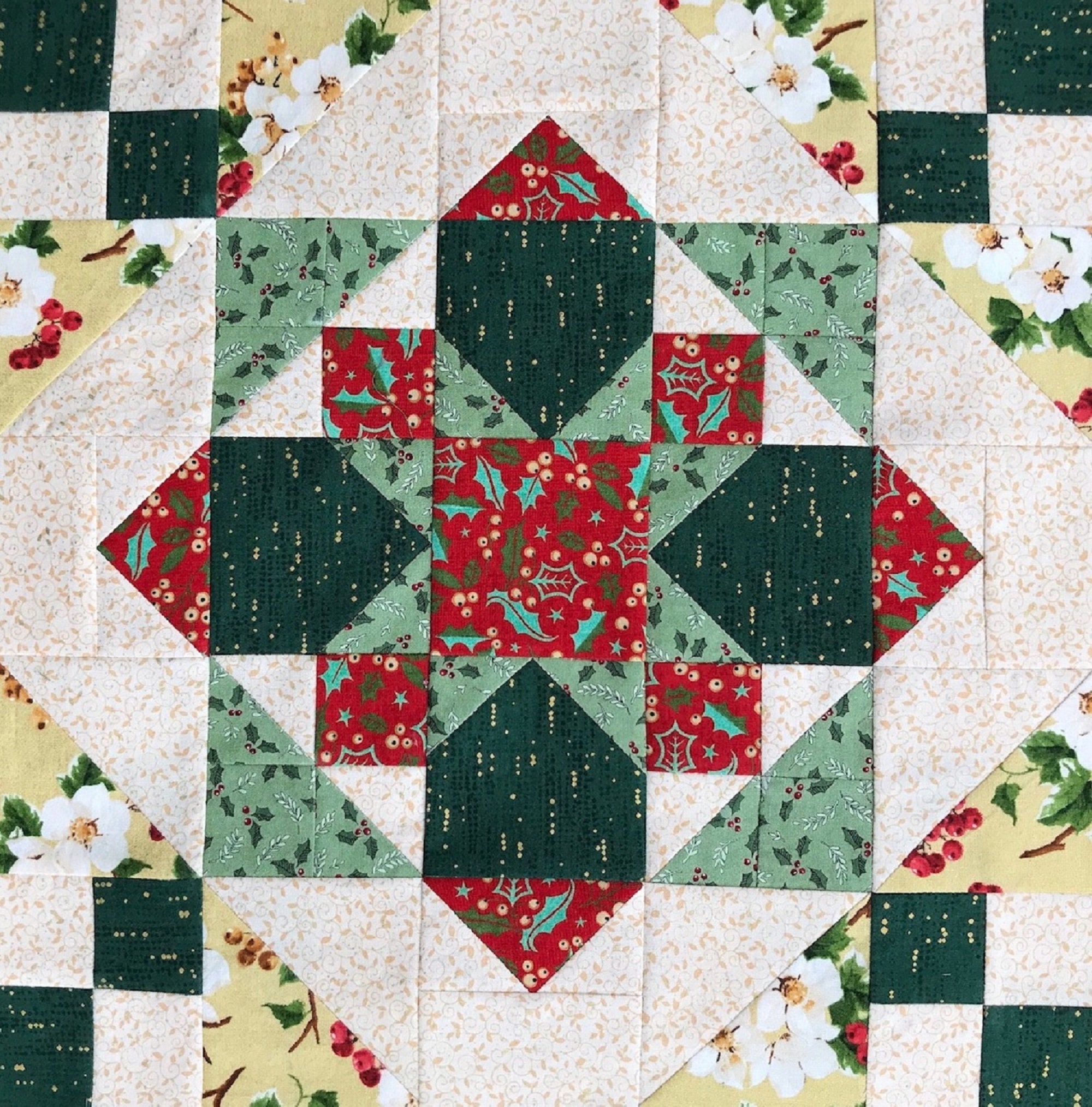 Hidden Star PDF Pieced Quilt Block Pattern - Etsy