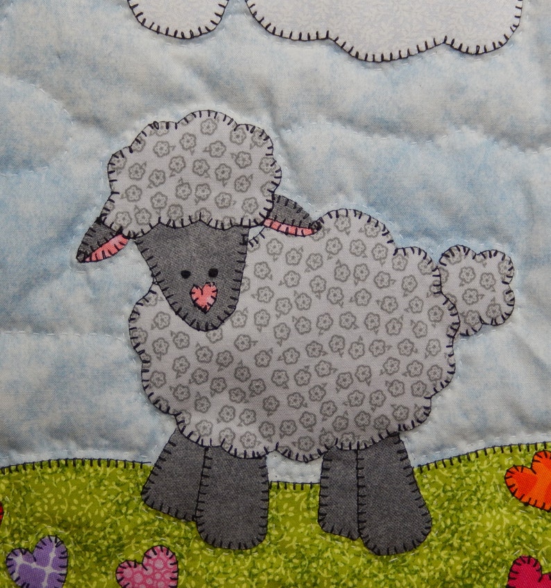 Lamb or Sheep PDF Applique Quilt Block Pattern - Etsy