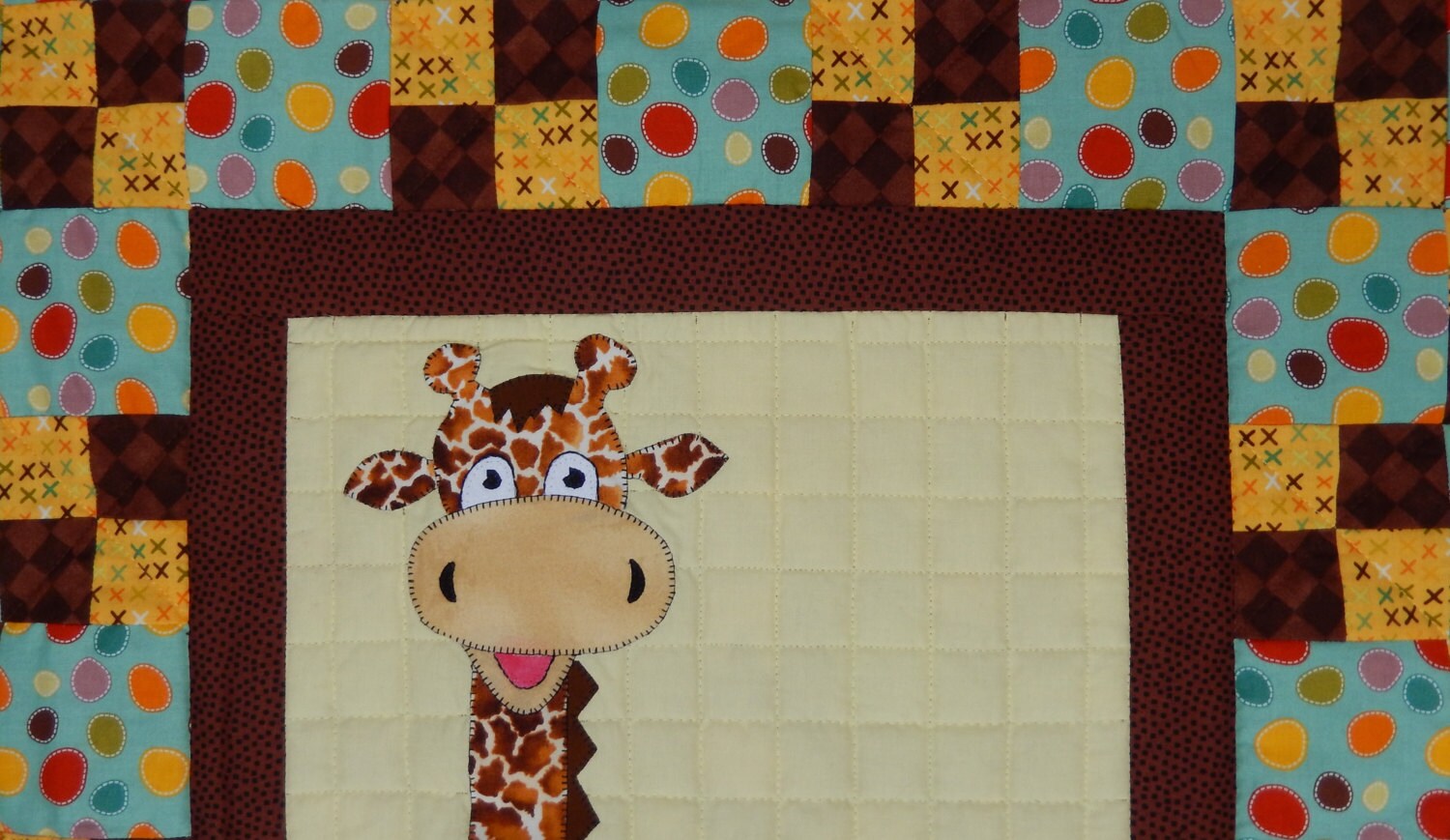 Giraffe Applique Baby Quilt PDF Pattern - Etsy