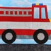 Fire Truck PDF Quilt Block Pattern - Etsy