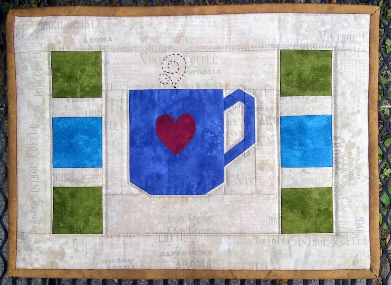 Coffee Mug PDF Quilt Block Pattern - Etsy