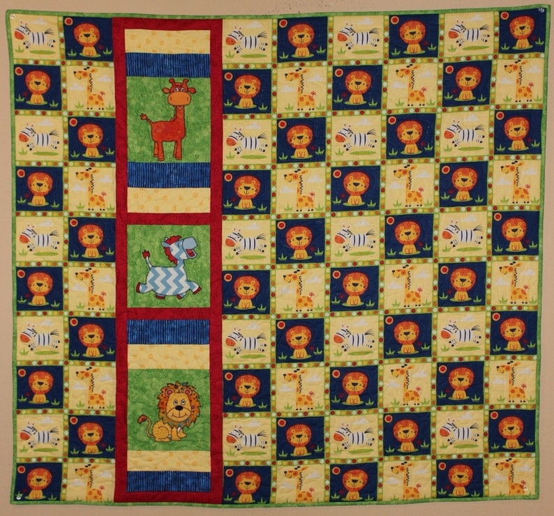 Giraffe PDF Applique Quilt Block Pattern - Etsy Canada