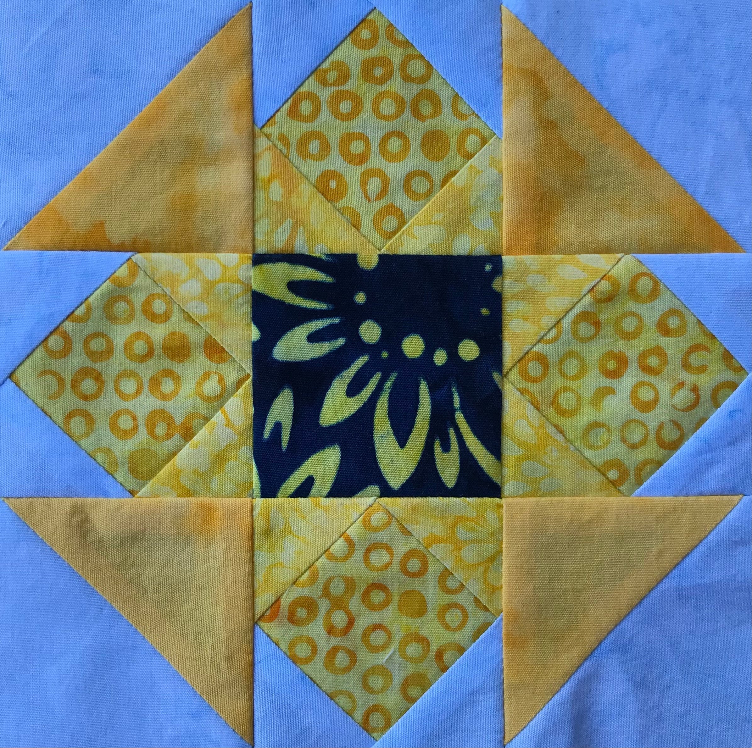 Hidden Star PDF Pieced Quilt Block Pattern - Etsy