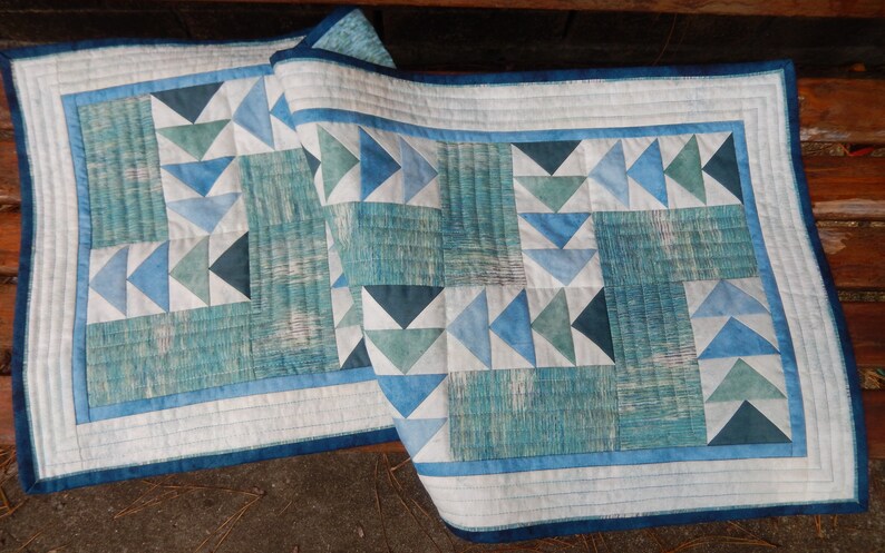 Flying Geese PDF Table Runner Pattern Goose Trails - Etsy