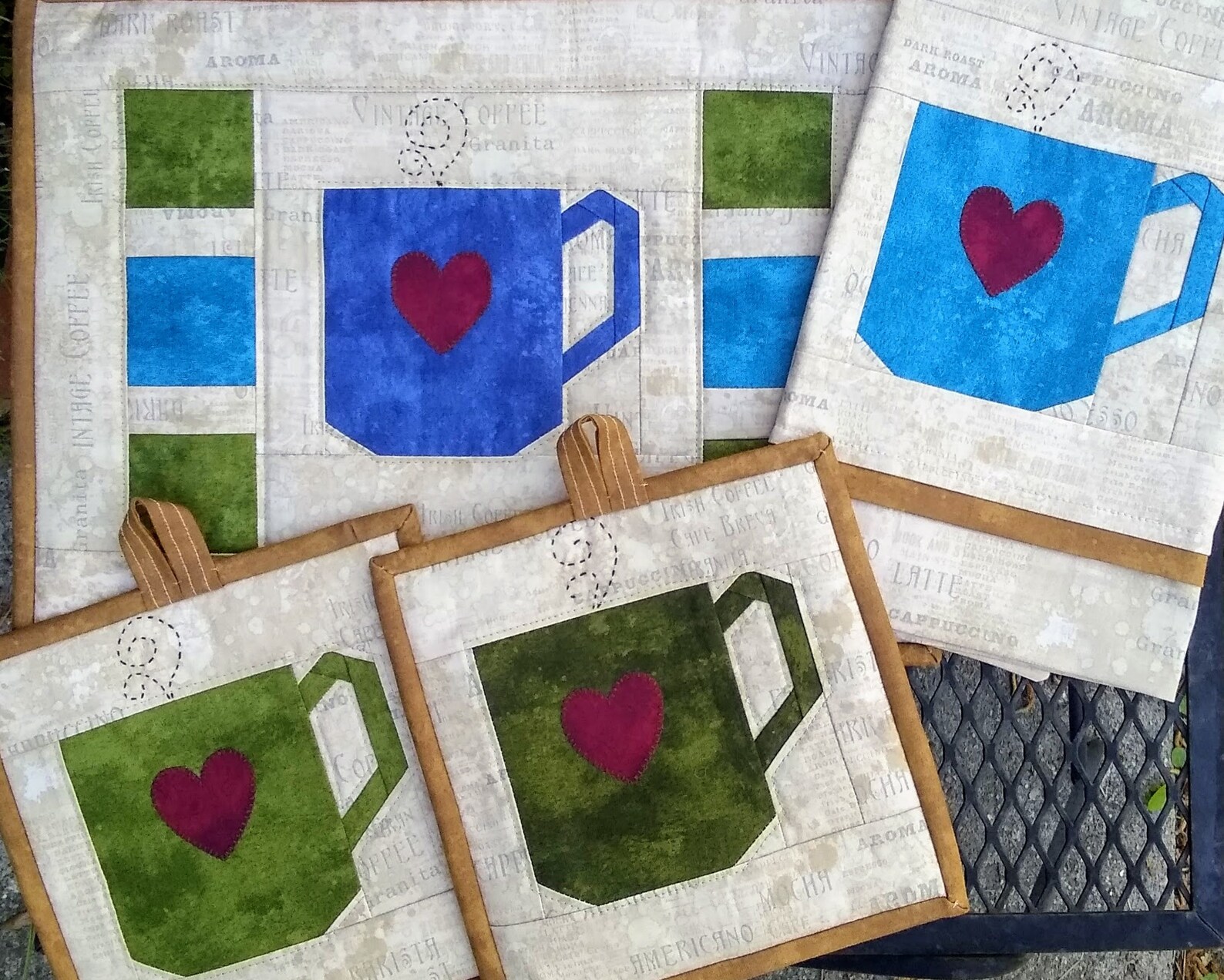 Coffee Mug PDF Quilt Block Pattern - Etsy