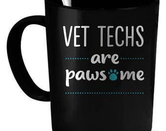 Vet Tech Coffee Mug Gift 11 Oz. Vet Tech Gift. | Etsy
