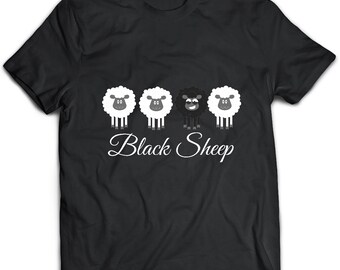 Black Sheep Tshirt | Etsy