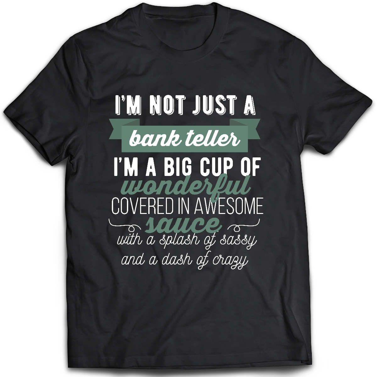 Bank Teller T-shirt. Bank Teller Tee Present. Bank Teller Tshirt Gift ...