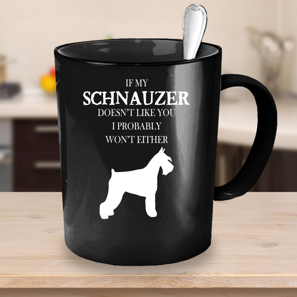 Schnauzer Coffee Mug 11 Oz. Perfect Gift for Your Dad, Mom, Boyfriend ...