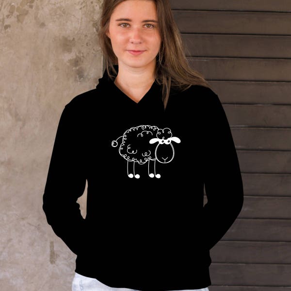 Black Sheep Sweater - Etsy