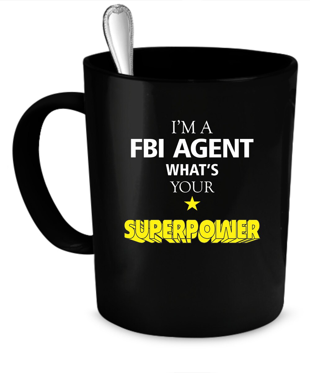 FBI Agent Coffee Mug 11 Oz. Perfect Gift for Your Dad Mom | Etsy