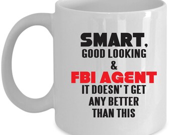 FBI Agent Coffee Mug 11 Oz. Perfect Gift for Your Dad Mom - Etsy