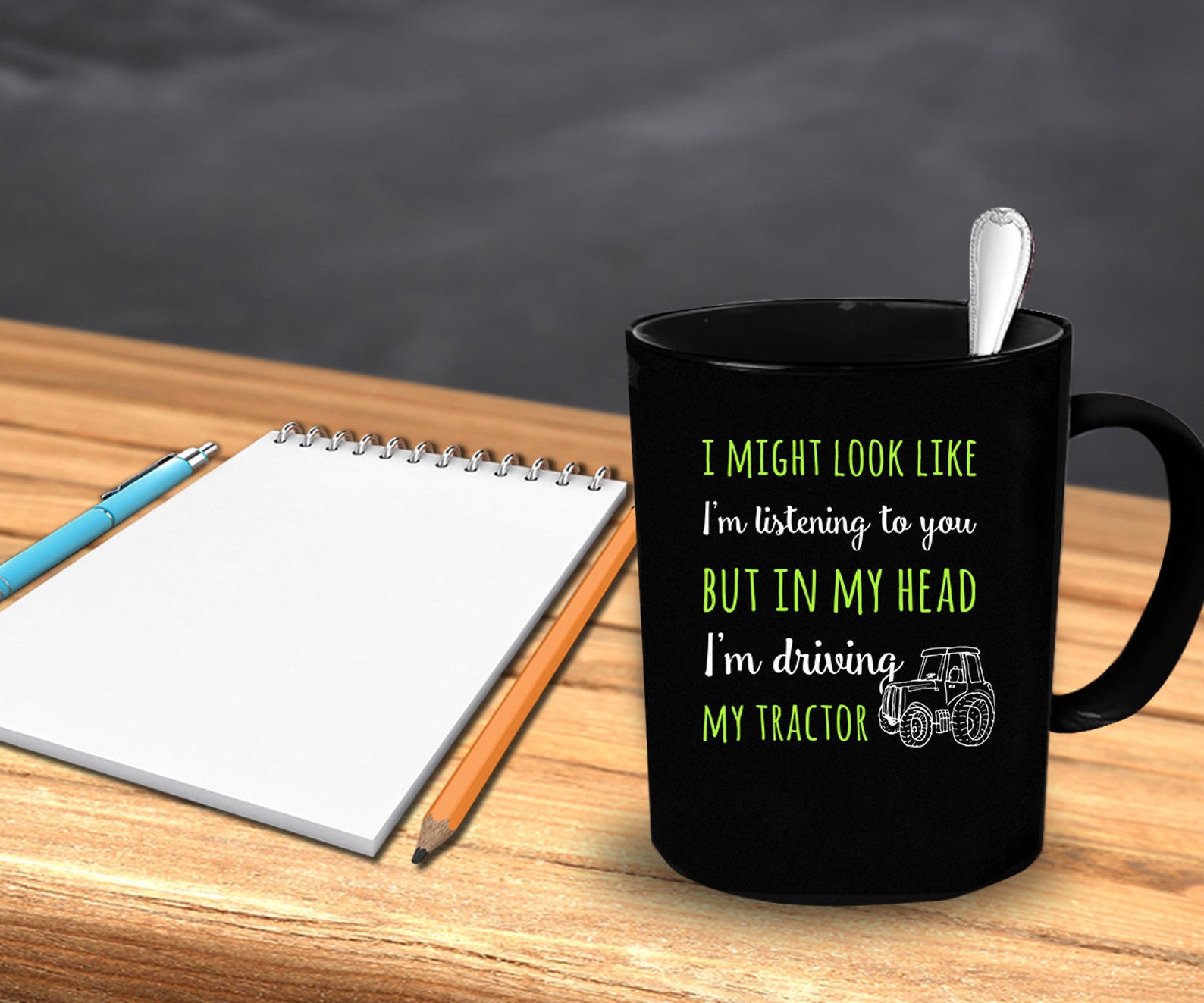 Tractor Coffee Mug 11 Oz. Farmer Gifts. Tractor Gift. - Etsy