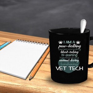 Vet Tech Coffee Mug Gift 11 Oz. Vet Tech Gift. - Etsy