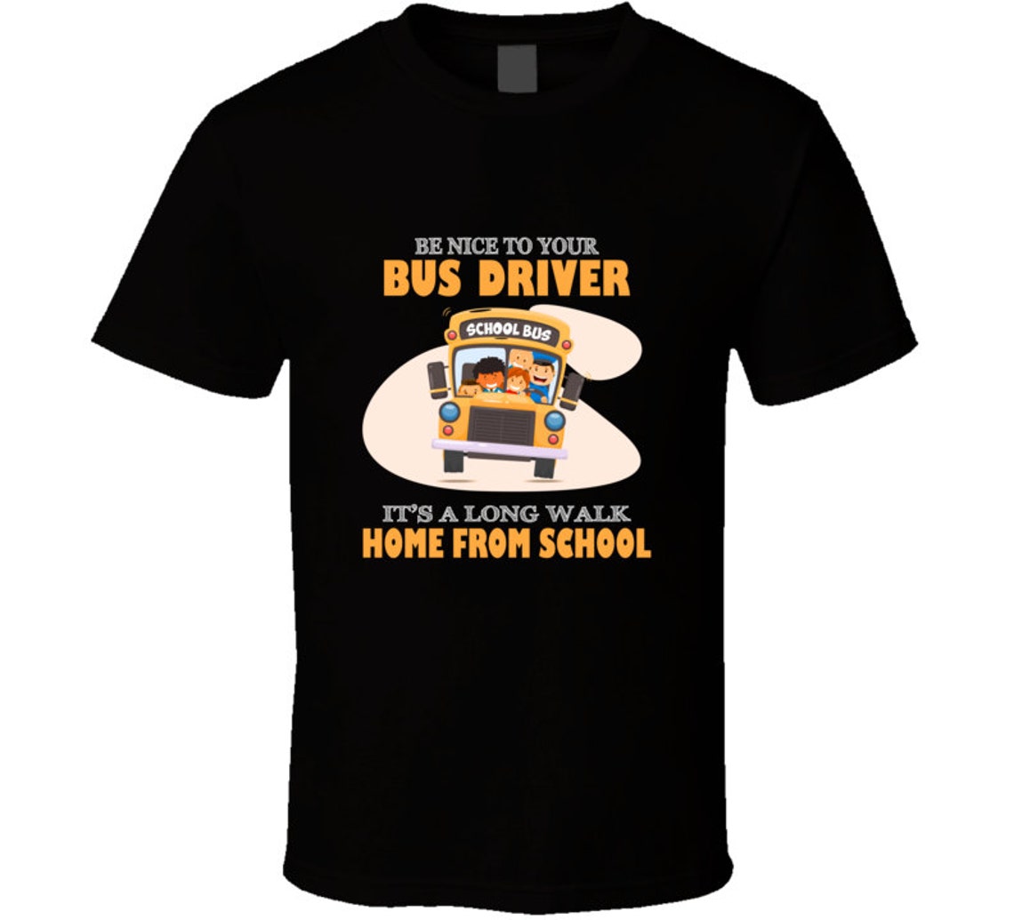 Bus Driver T-shirt. Bus Driver Tshirt. Bus Driver Tee for Him - Etsy