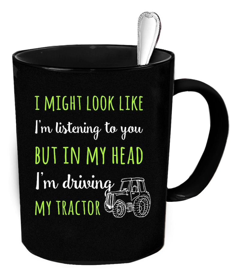 Tractor Coffee Mug 11 Oz. Farmer Gifts. Tractor Gift. - Etsy