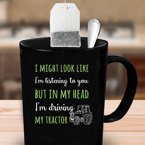 Tractor Coffee Mug 11 Oz. Farmer Gifts. Tractor Gift. - Etsy
