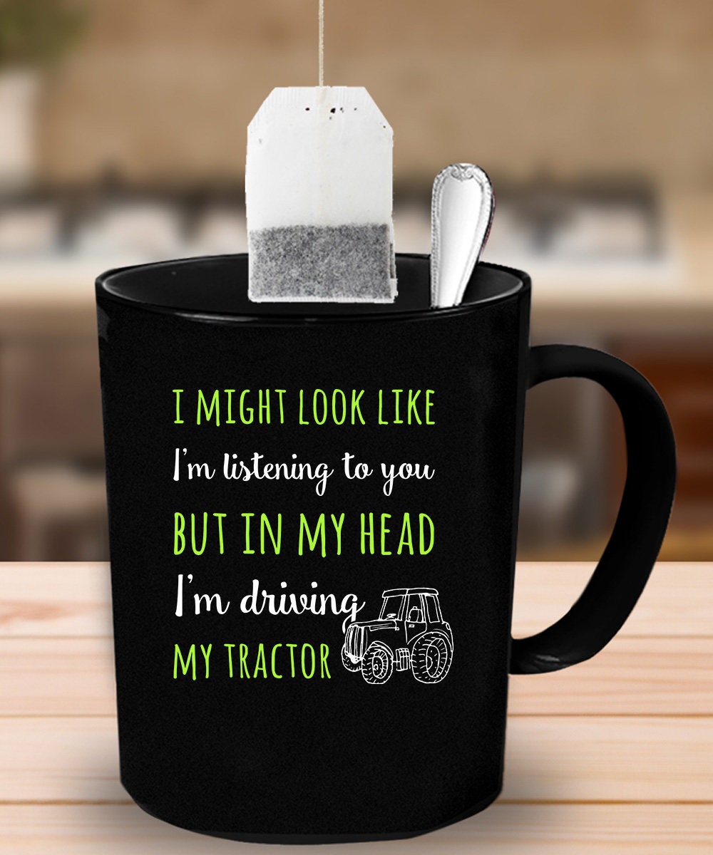 Tractor coffee mug 11 oz. Farmer gifts. Tractor gift. | Etsy