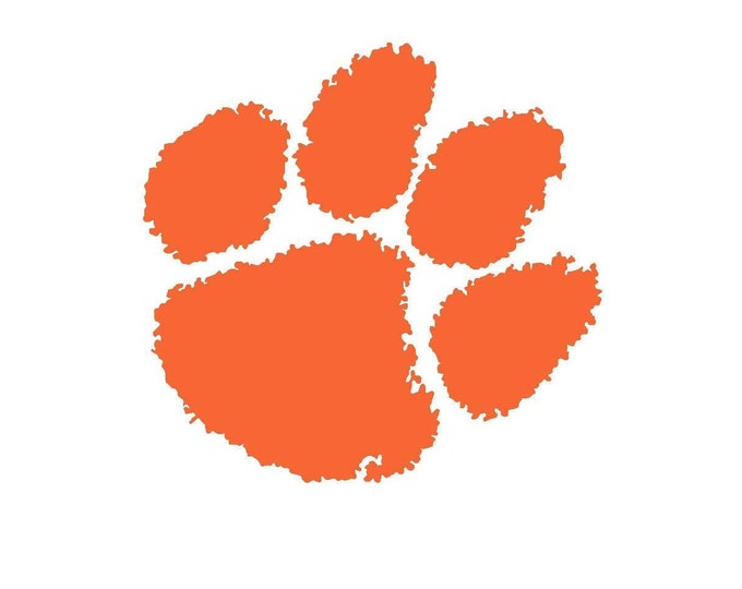 Tiger Paw Decal - Etsy