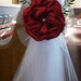 Red Pew Bows Chair Bows Wedding Bows Pew Church Aisle Decorations - Etsy