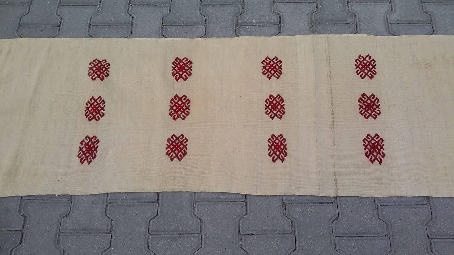 SIMPLE MINIMALIST TURKISH Tribal Kilim Rug Runner-vintage Turkish ...