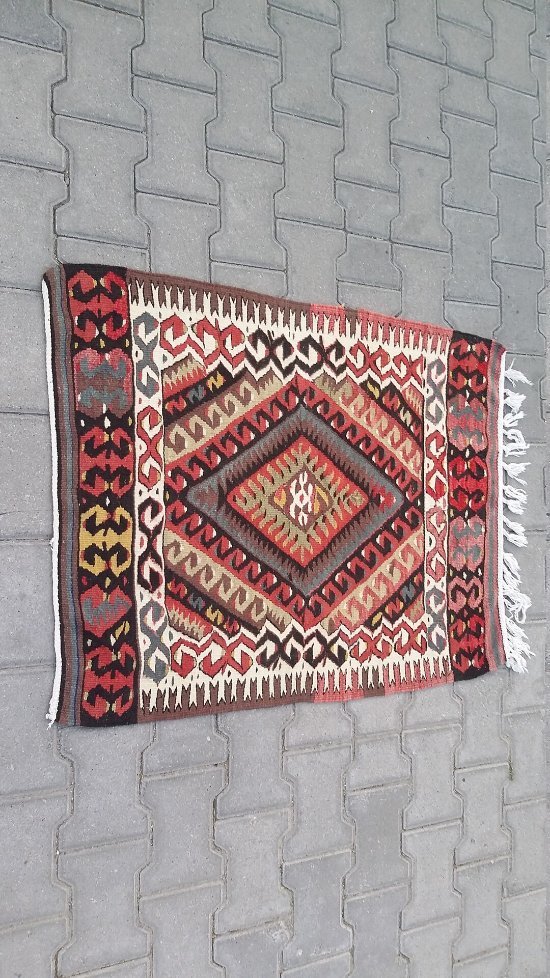 KILIM-BOHO KILIM Rug-small Rug Kilim-vintage Turkish Fethiye Kilim Rug ...