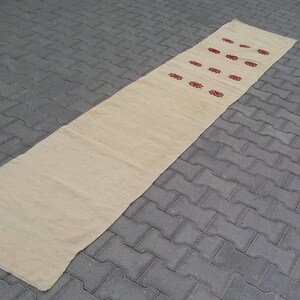 SIMPLE MINIMALIST TURKISH Tribal Kilim Rug Runner-vintage Turkish ...