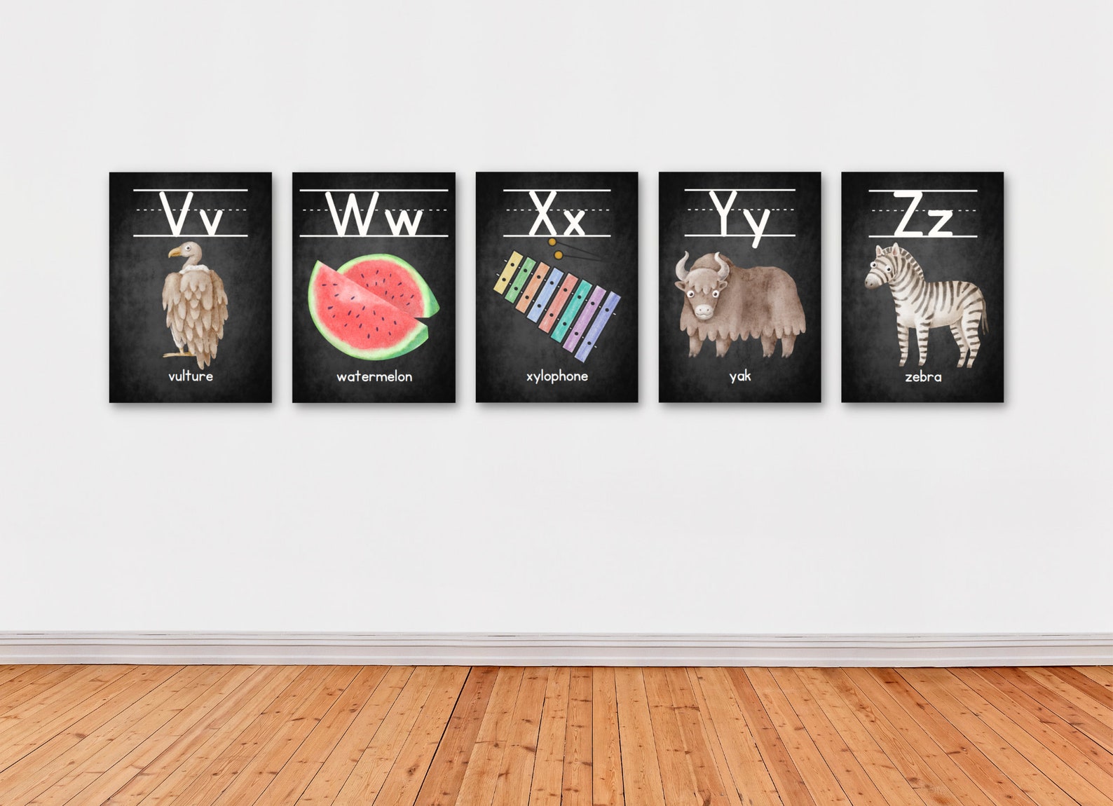 Alphabet Posters, ABC Posters, Classroom Printable, Homeschool ...