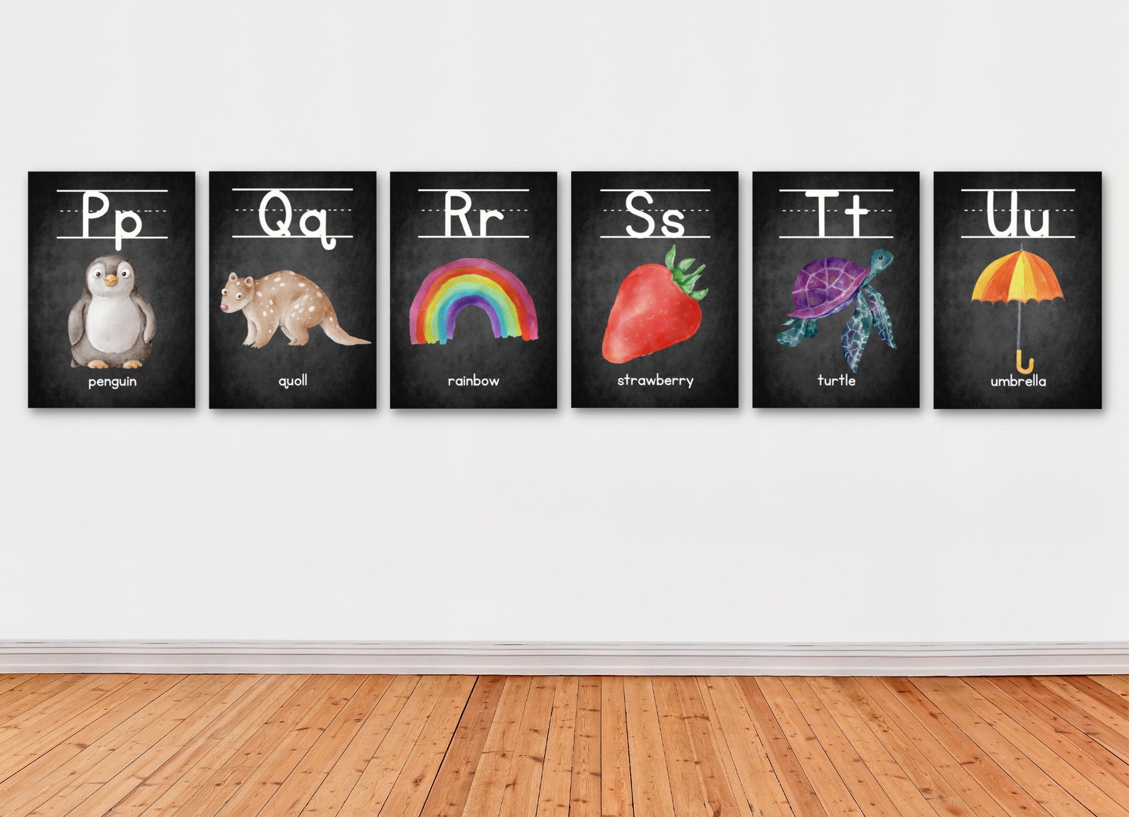 Alphabet Posters, ABC Posters, Classroom Printable, Homeschool ...
