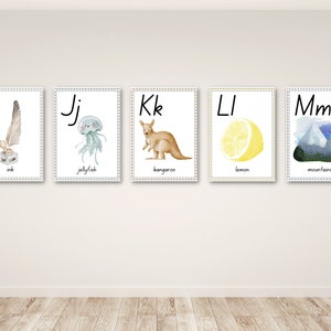 Alphabet Posters, ABC Posters, Classroom Printable, Homeschool ...