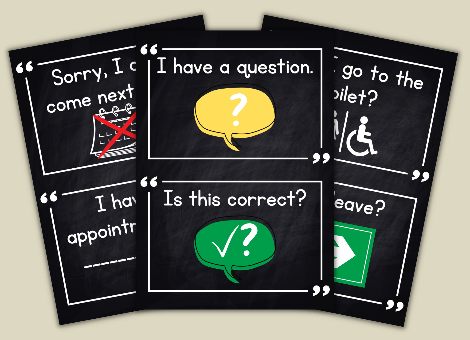 English Expression Cards – Classroom Conversation Starters (digital ...