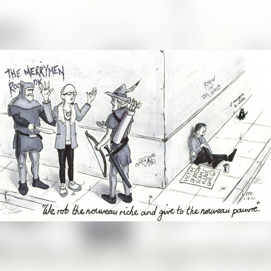 Robin Hood Cartoon Greeting Card - Humour - Etsy