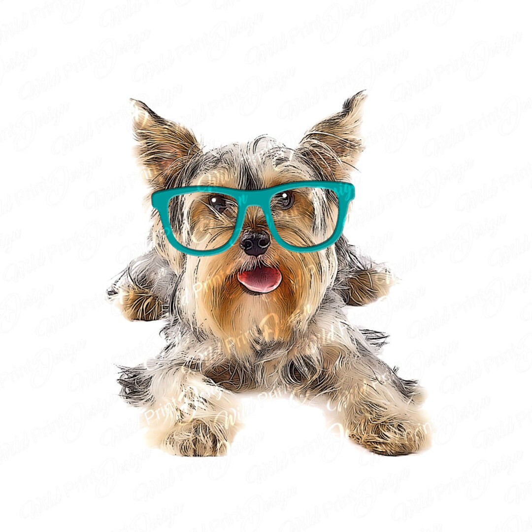 Yorkshire Terrier Clipart, Yorkie PNG, Yorkie Gifts, Instant Download ...