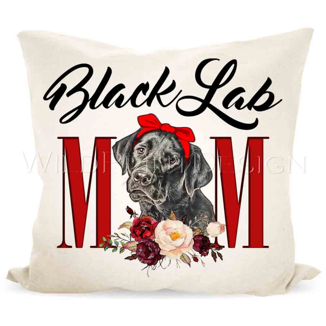 Black Lab Mom Clipart PNG Instant Download Sublimation - Etsy